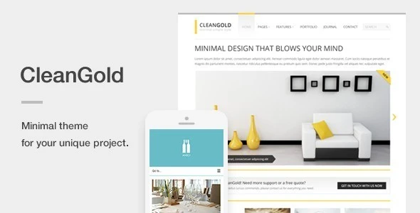 Free CleanGold – A Minimal Responsive Pro WordPress Theme Download - Smart Logistics Consulting